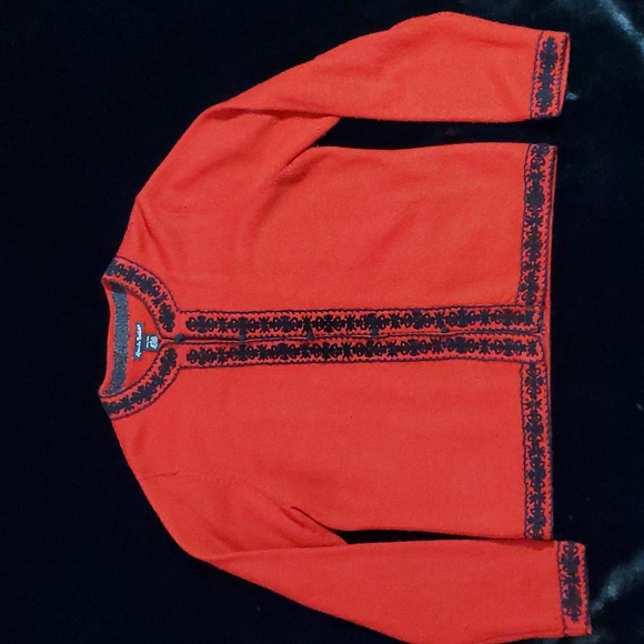 Alexandra Bartlett | Sweaters | Alexandra Bartlett Red Wool Sweater ...